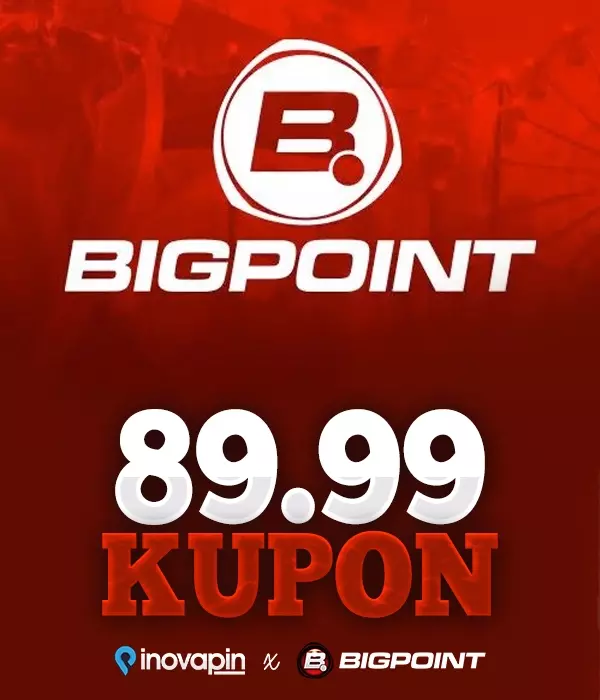 Bigpoint 89.99 TL Kupon Satın Al